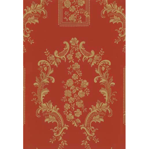 Rococo period upholstery curtain fabric