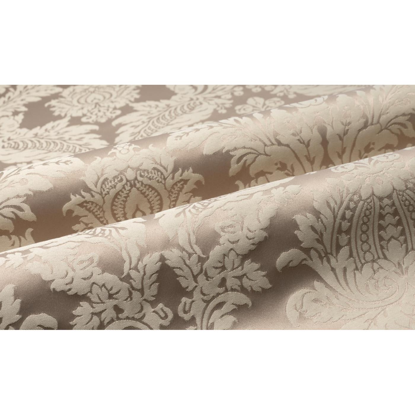 Elegant Patterned Taupe Damask Curtain and Upholstery Fabric | Raphael ...