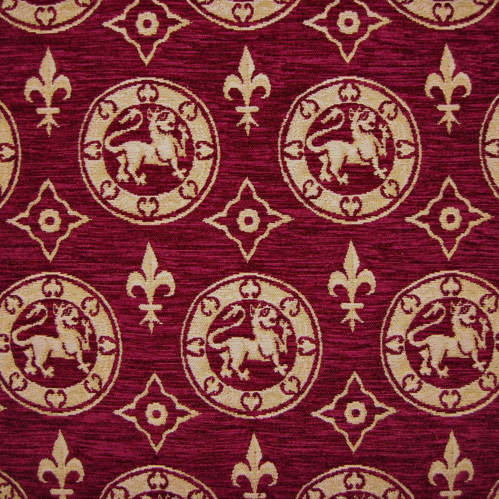 Medieval Heavy Chenille Curtain and Upholstery Fabric | Guinevere ...